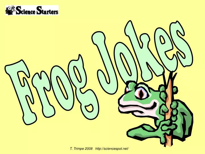 PPT - Frog Jokes PowerPoint Presentation, free download - ID:5124679