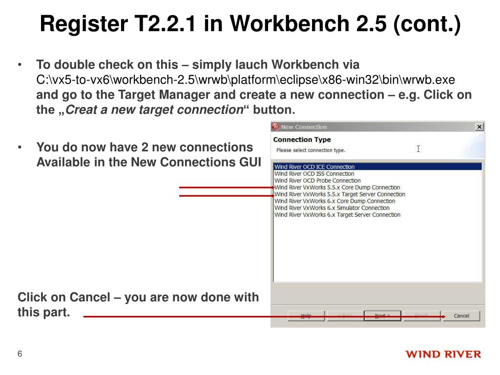 PPT - WindRiver Hand-on seminar Migrating from VxWorks 5.5 to VxWorks 6 ...