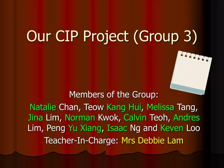 PPT - Our CIP Project (Group 3) PowerPoint Presentation, free download ...