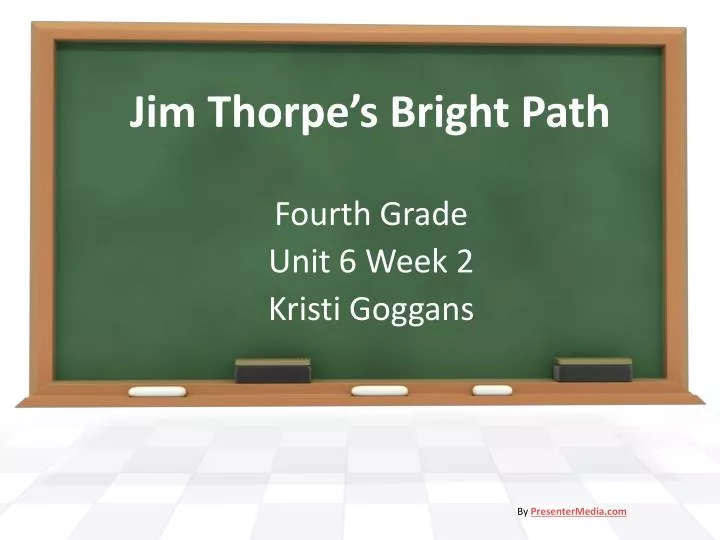 PPT - Jim Thorpe’s Bright Path PowerPoint Presentation, free download ...