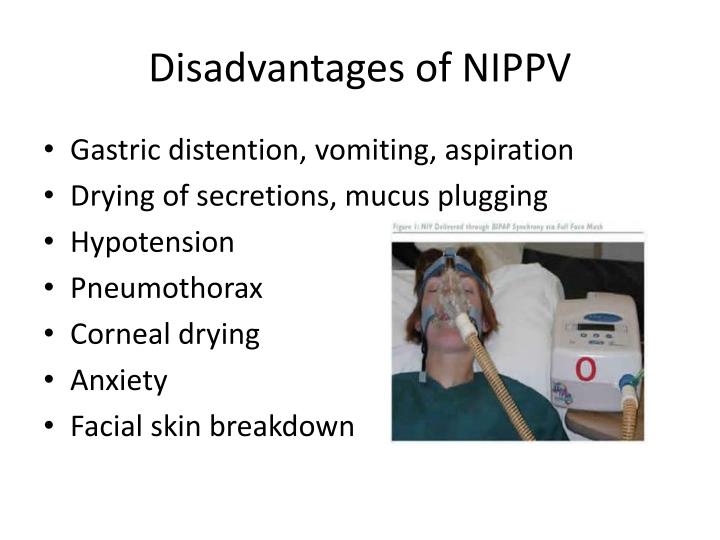 PPT - NONINVASIVE POSITIVE PRESSURE VENTILATION NIPPV PowerPoint ...