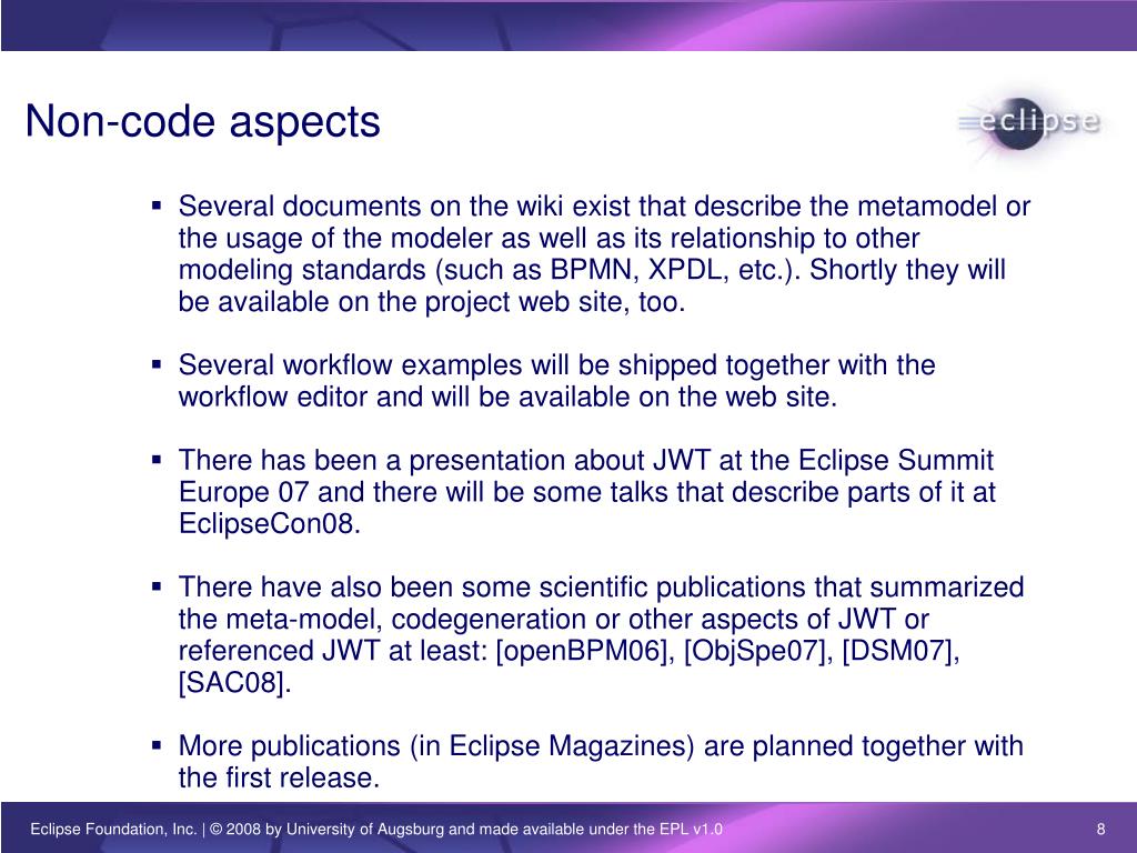Ppt Java Workflow Toolbox Jwt Release Review Workflow Editor V04 Powerpoint Presentation
