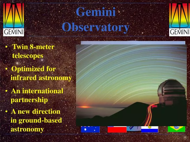 PPT - Gemini Observatory PowerPoint Presentation, free download - ID ...