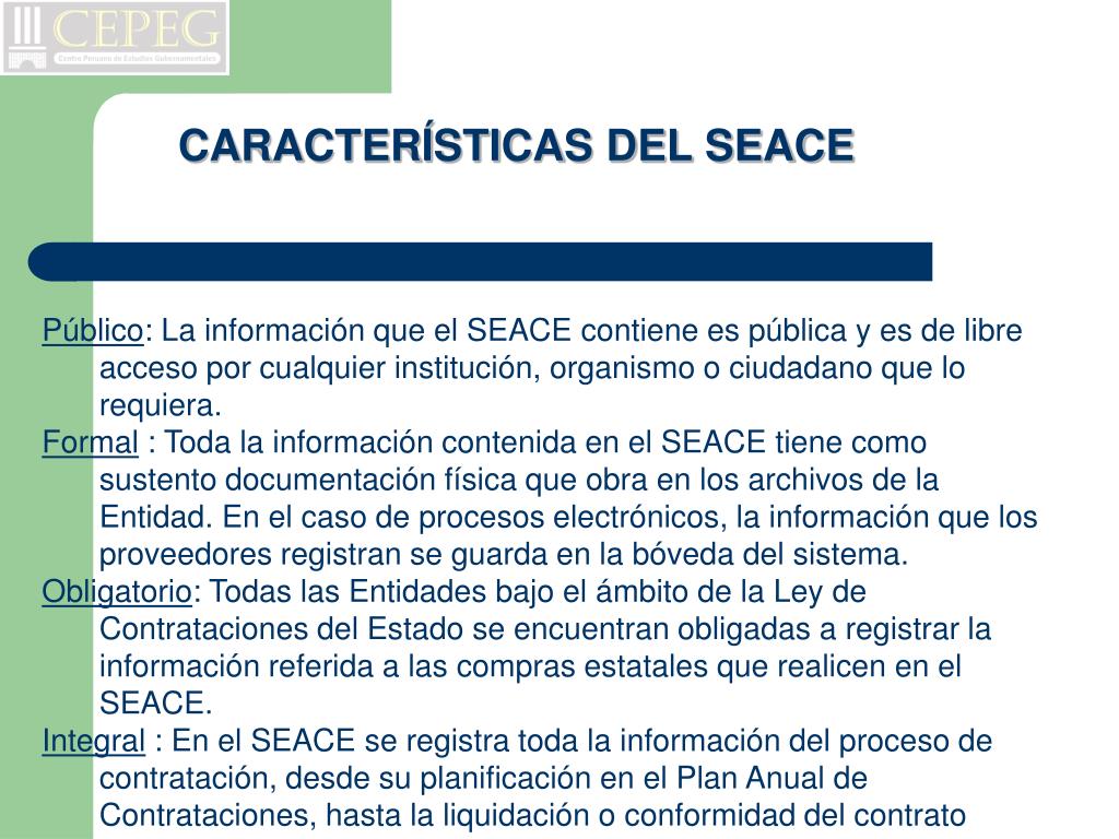 PPT - Fase de ejecución contractual y seace Abog. Gisella Sánchez ...