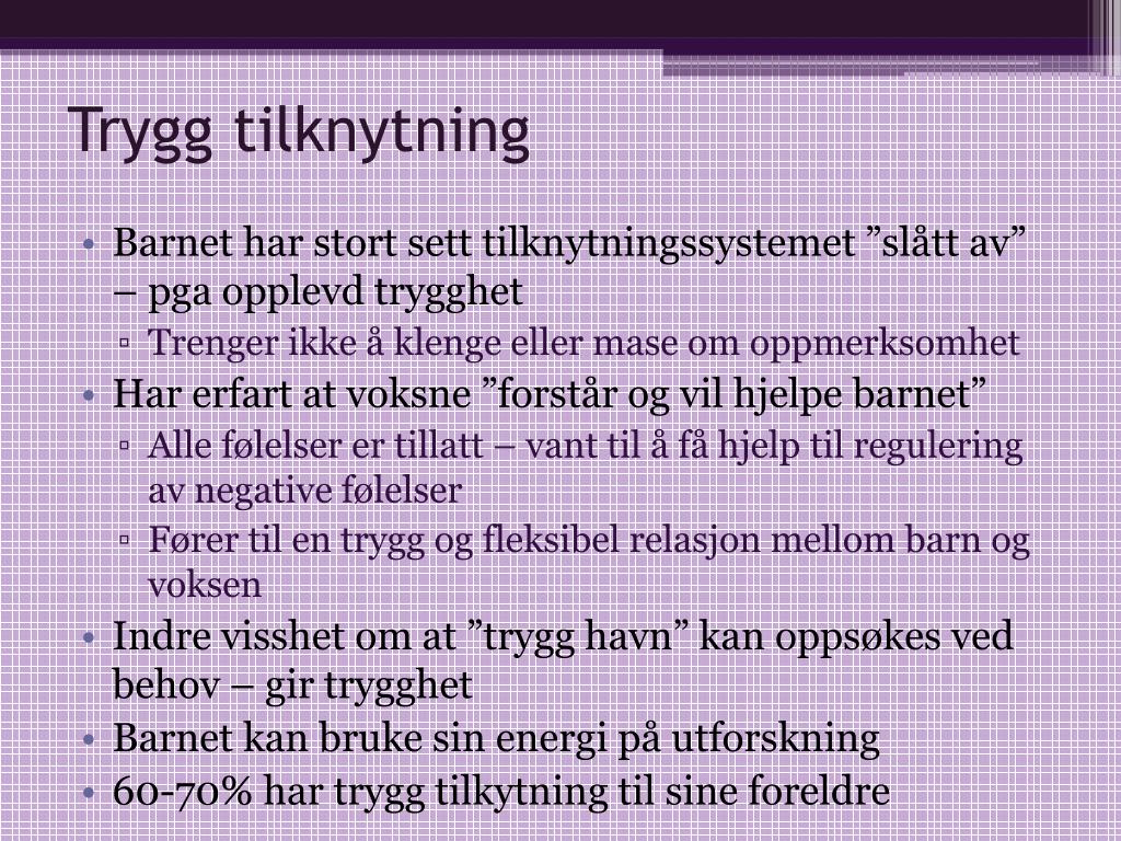 PPT - God barnehagekvalitet for de yngste barna PowerPoint Presentation ...