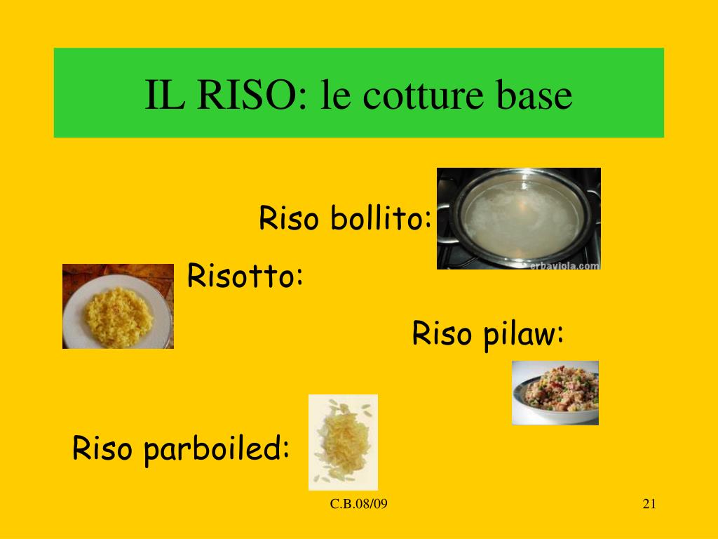 PPT - Il riso: coltivazione, lavorazione e classificazione PowerPoint ...