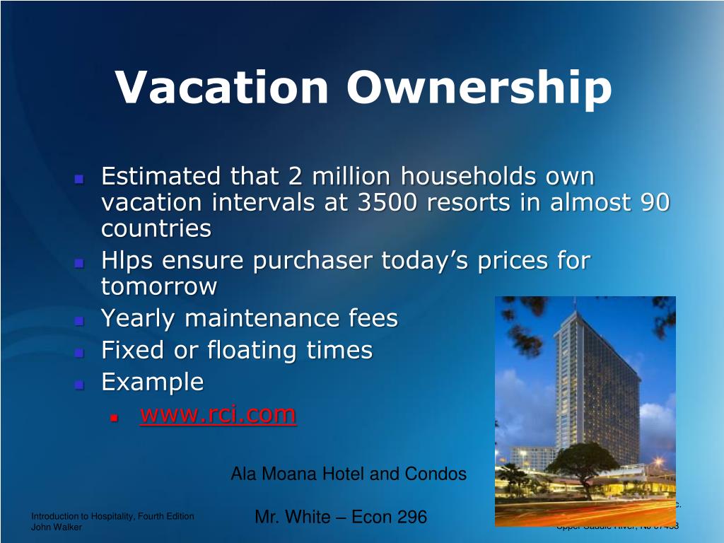 Ppt Chapter 4 Lodging The Hotel Business Powerpoint Presentation