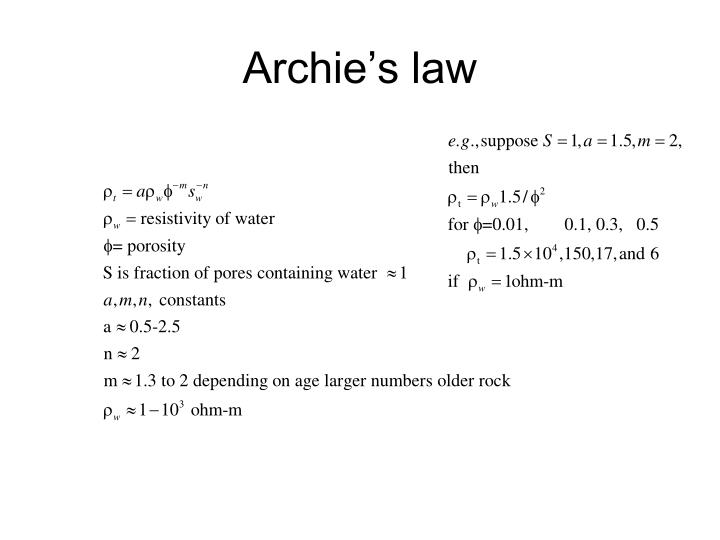 PPT - Lecture 15 Resistivity-GPR PowerPoint Presentation - ID:5134154