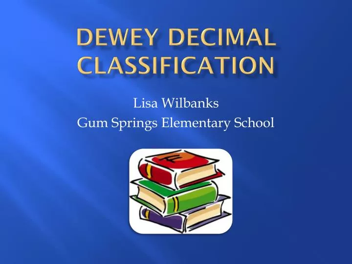 PPT - Dewey Decimal Classification PowerPoint Presentation, free ...
