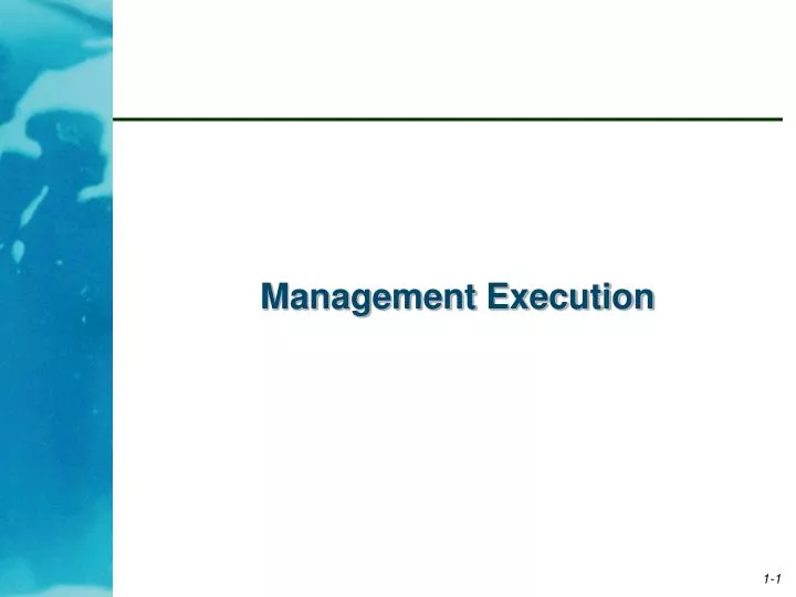 Ppt Management Execution Powerpoint Presentation Free Download Id5134514