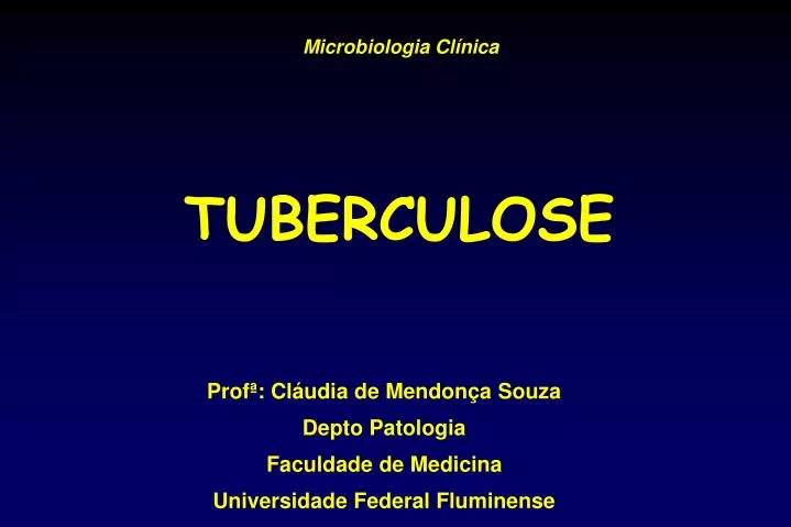 PPT - TUBERCULOSE PowerPoint Presentation, free download - ID:5134601
