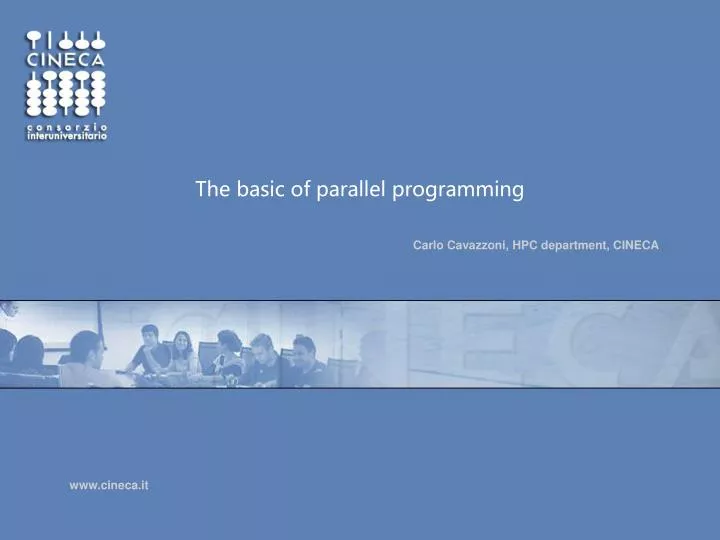 PPT - The basic of parallel programming PowerPoint Presentation, free ...