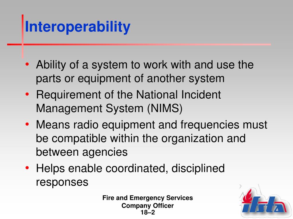 PPT - Fire and Emergency Services Company Officer — Lesson 18 ...