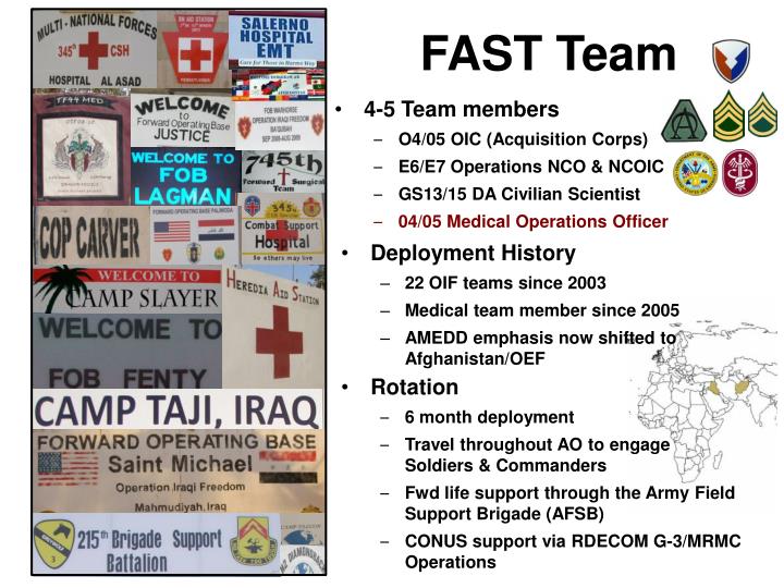 PPT - FAST-FWD: Overview of AMEDD Integration with the Deployed RDECOM ...