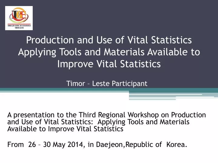 PPT - Timor – Leste Participant PowerPoint Presentation, free download ...