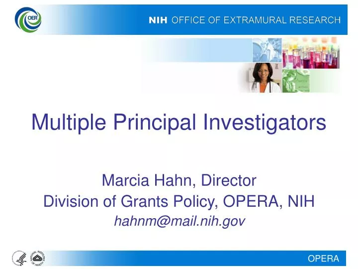 PPT - Multiple Principal Investigators PowerPoint Presentation, free ...