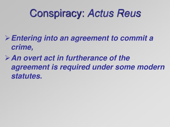 PPT - Chapter 7 Attempt, Conspiracy, and Solicitation PowerPoint ...