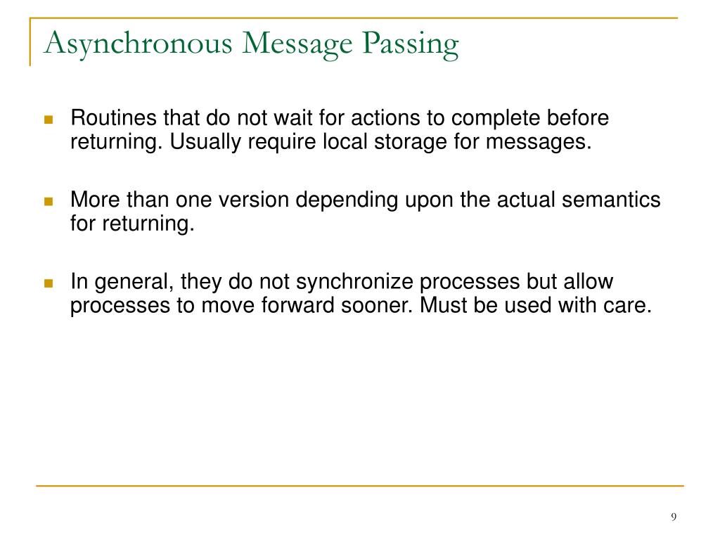 Ppt Parallel And Distributed Processing Lecture 5 Message Passing Computing Powerpoint