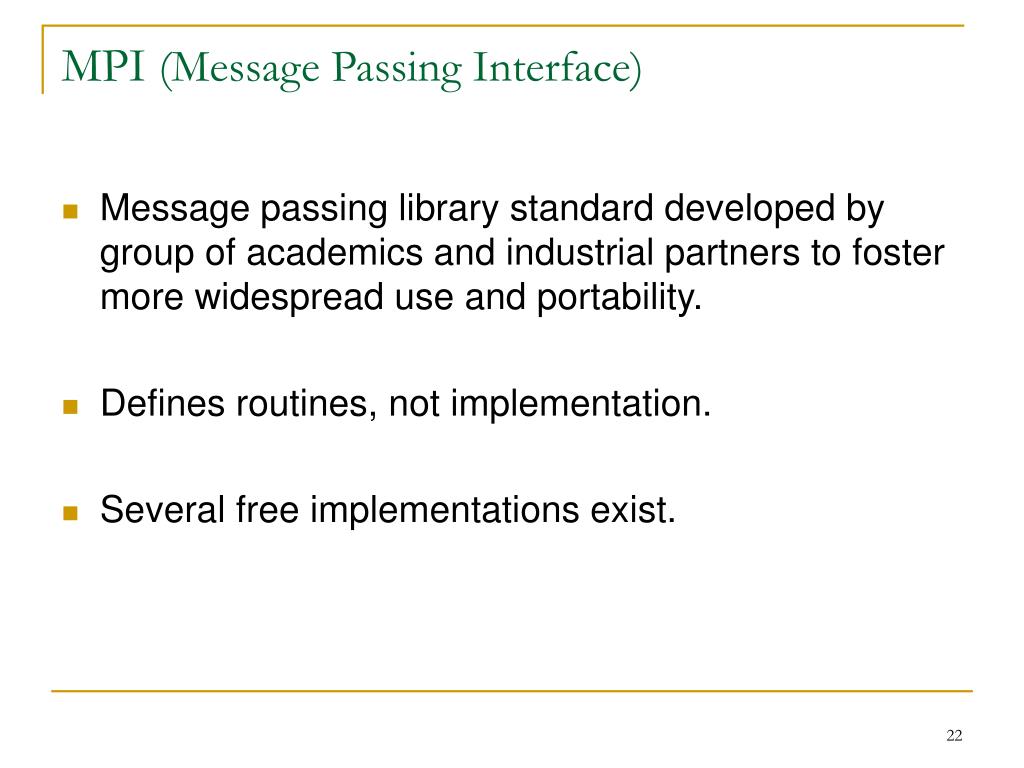 Ppt Parallel And Distributed Processing Lecture 5 Message Passing Computing Powerpoint