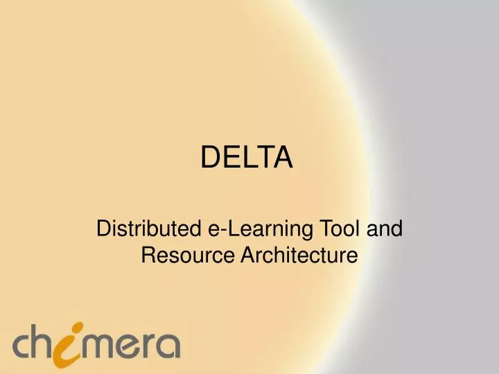 PPT - DELTA PowerPoint Presentation, free download - ID:5138661