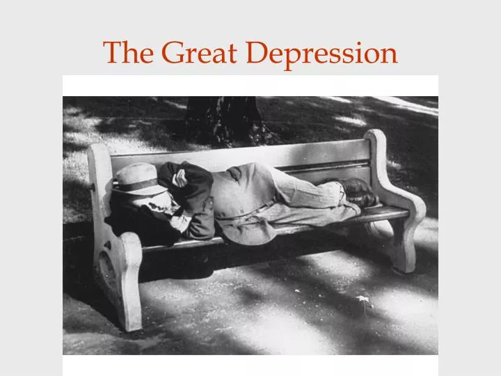PPT - The Great Depression PowerPoint Presentation, free download - ID ...