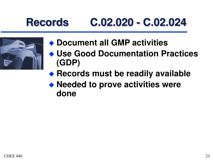 PPT - Introduction to GMP PowerPoint Presentation - ID:5140539