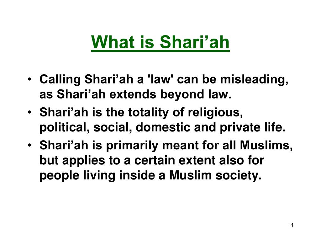PPT - Sources of Islamic Shari’ah Principles of Islamic Economics ...