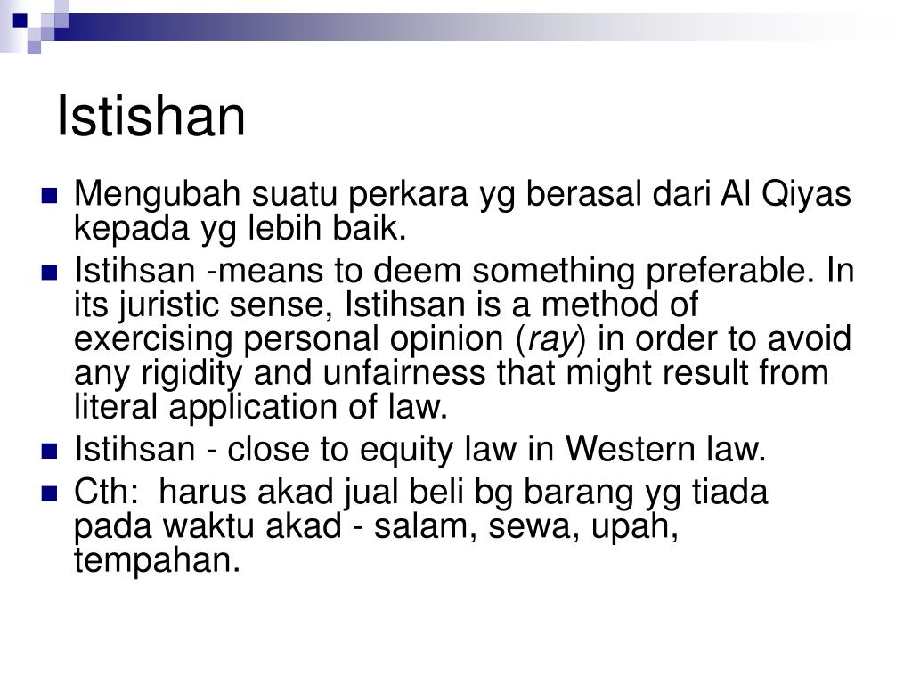 PPT - Sources of Islamic law or jurisdiction PowerPoint Presentation ...