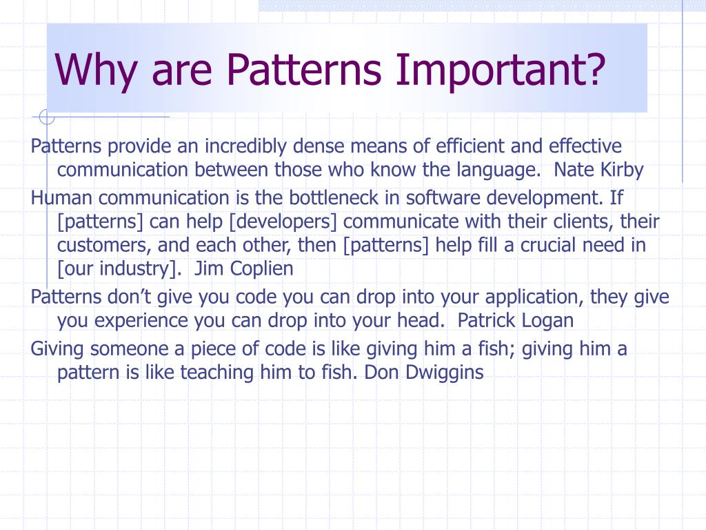 Important Chart Patterns