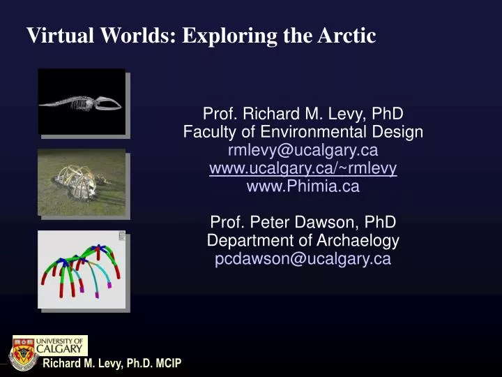 PPT - Prof. Richard M. Levy, PhD Faculty of Environmental Design rmlevy ...