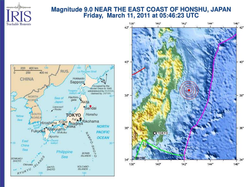 PPT - Japan Earthquake Friday March 11 2011 PowerPoint Presentation ...