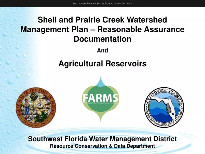 PPT - Shell and Prairie Creek Watershed Management Plan – Reasonable ...