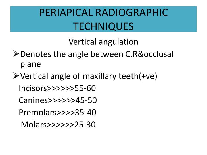PPT - RADIOGRAPHIC TECHNIQUES PowerPoint Presentation - ID:5146150