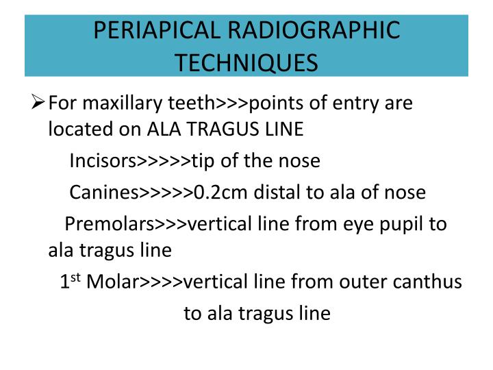 PPT - RADIOGRAPHIC TECHNIQUES PowerPoint Presentation - ID:5146150