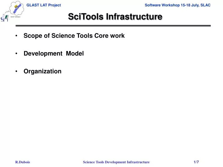 PPT - SciTools Infrastructure PowerPoint Presentation, free download ...