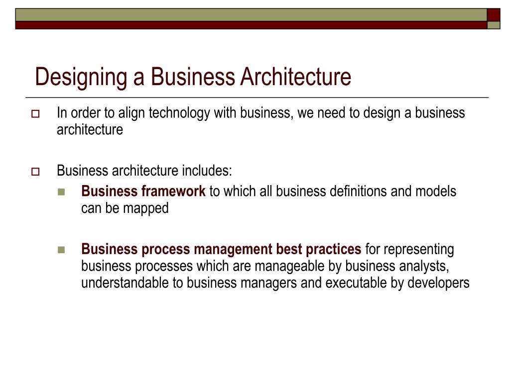 PPT - Proposal for an Enterprise Business Architecture PowerPoint ...