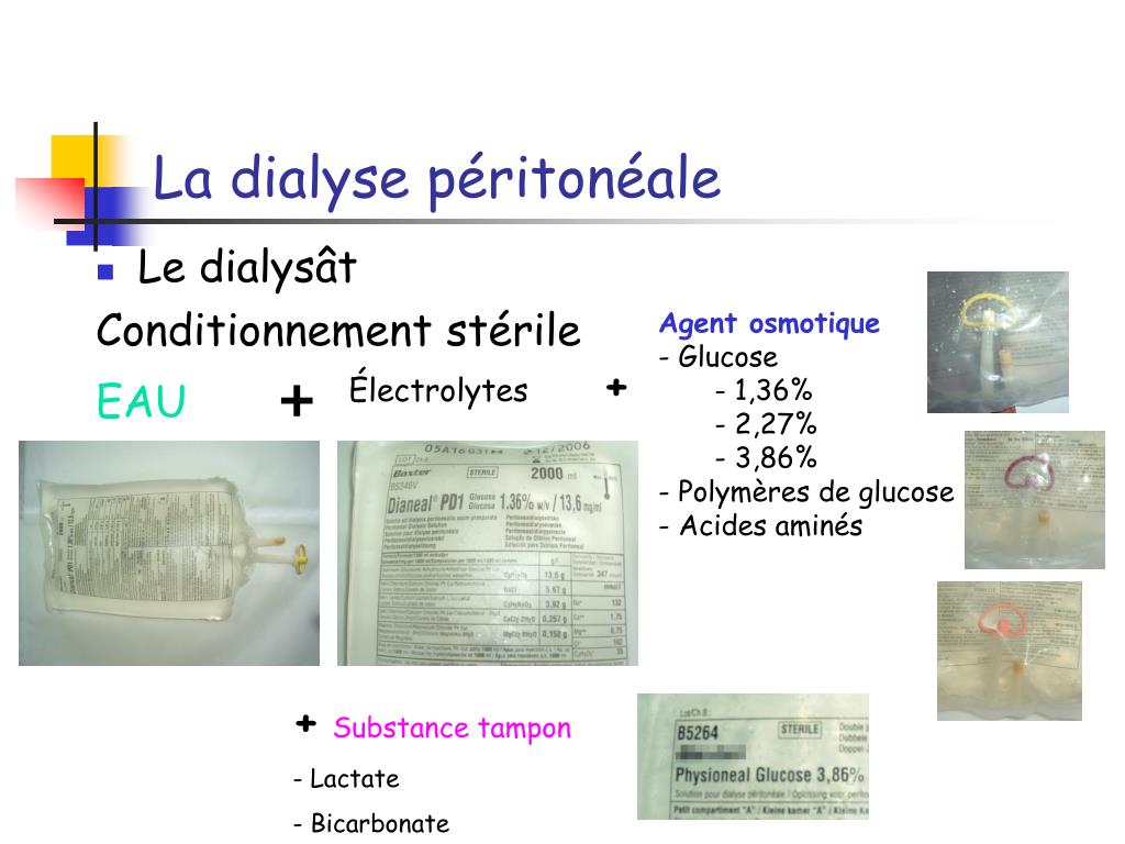 PPT - DIALYSE PERITONEALE: PRINCIPES, METHODES ET RÔLE INFIRMIER ...