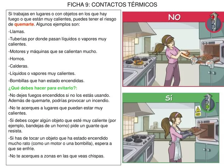 PPT - FICHA 9: CONTACTOS TÉRMICOS PowerPoint Presentation, free ...