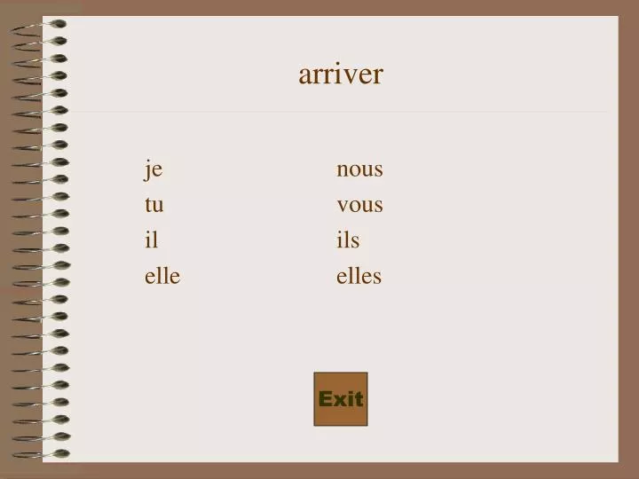 PPT - arriver PowerPoint Presentation, free download - ID:5149832