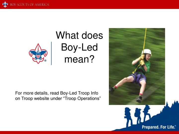 PPT - Boy Scout Troop 230 Operations PowerPoint Presentation - ID:5151918