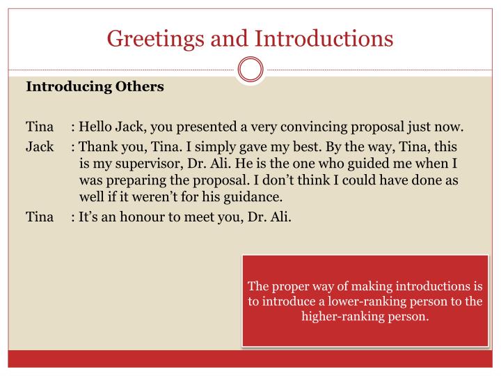 PPT - Effective Communication Greetings and Introductions Small talk ...