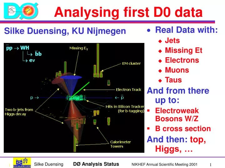 PPT - Analysing first D0 data PowerPoint Presentation, free download ...