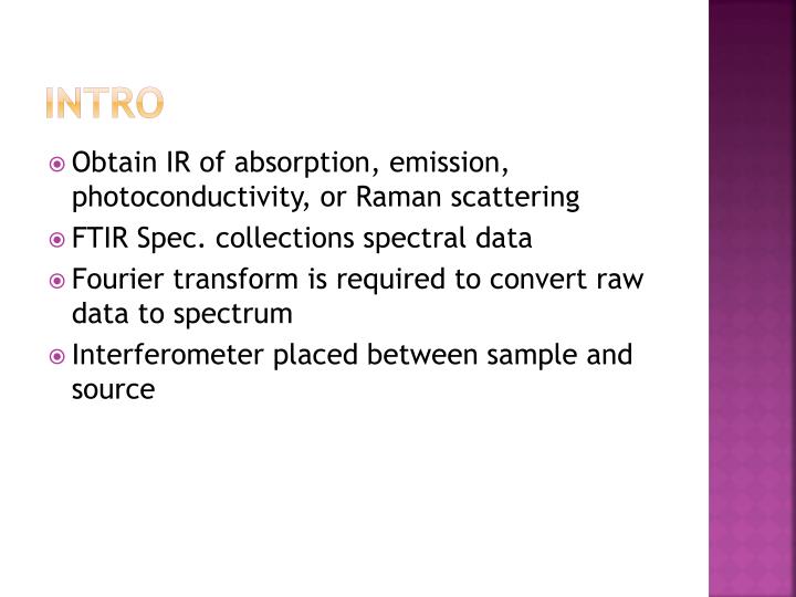 PPT - FTiR PowerPoint Presentation - ID:5154604