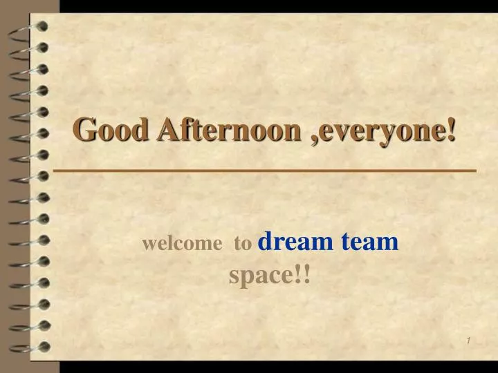 PPT - Good Afternoon ,everyone! PowerPoint Presentation, free download ...