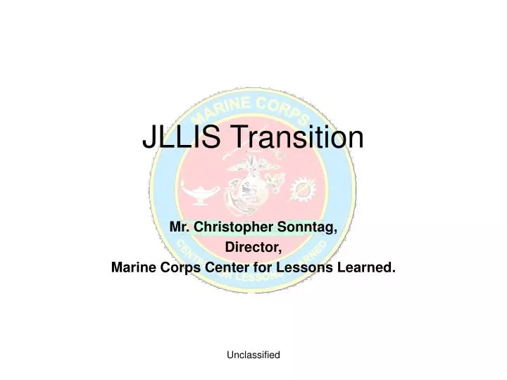 PPT - JLLIS Transition PowerPoint Presentation, free download - ID:5157875