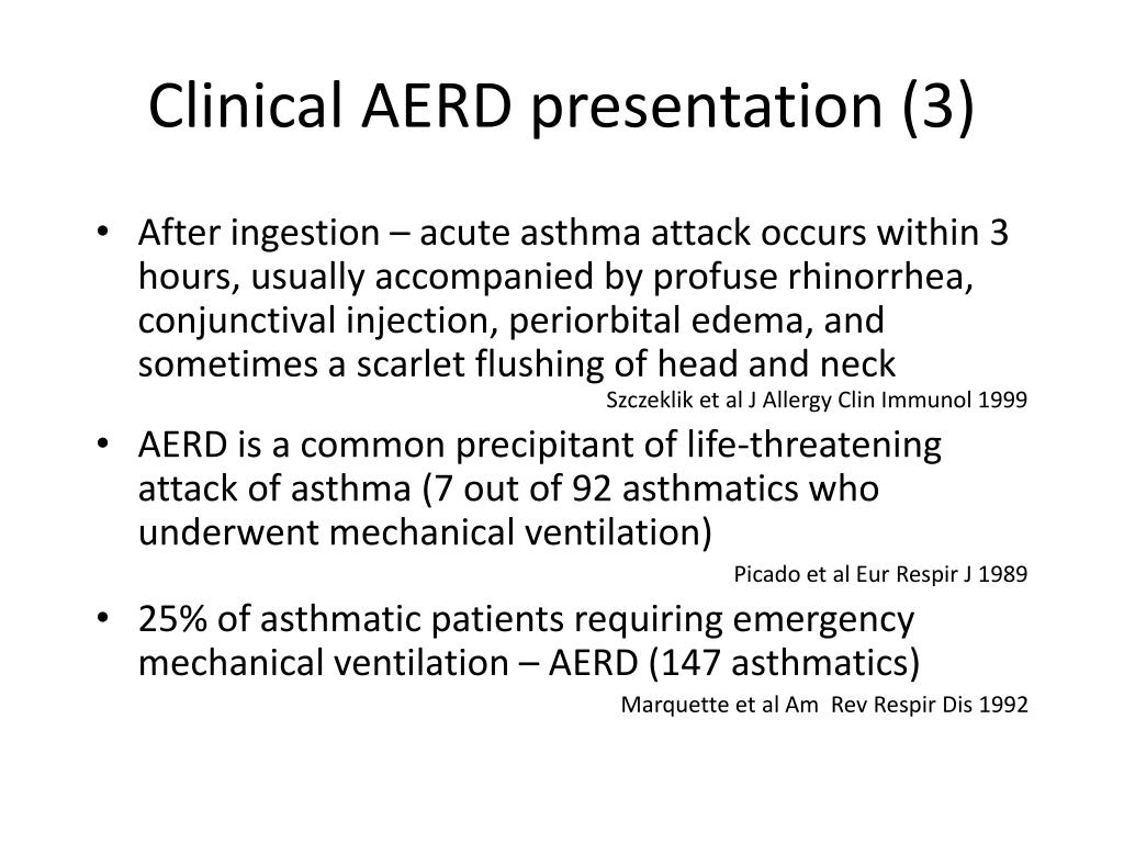 PPT - Aspirin Exacerbated Respiratory Disease Diagnosis and ...