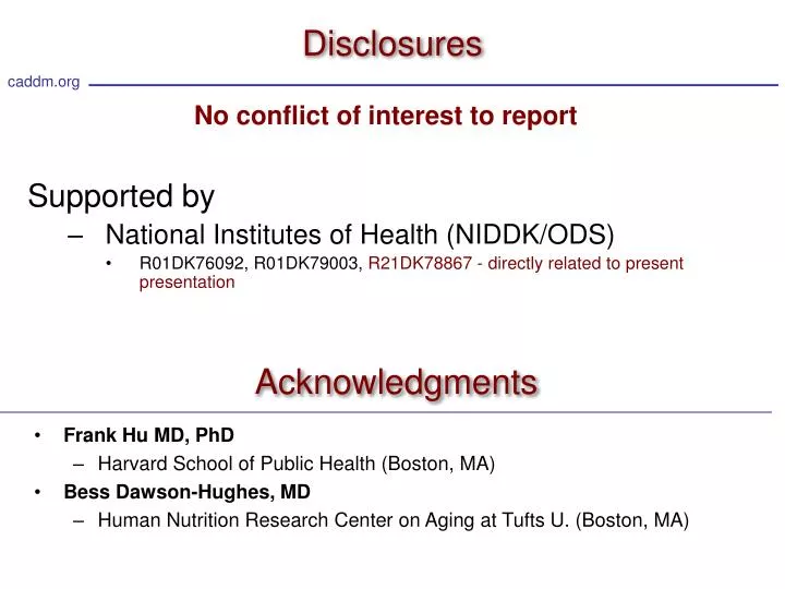 PPT - Disclosures PowerPoint Presentation, free download - ID:5159630