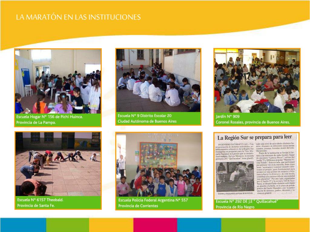 PPT - HICIERON POSIBLE LA 7.ª MARATÓN NACIONAL DE LECTURA PowerPoint ...