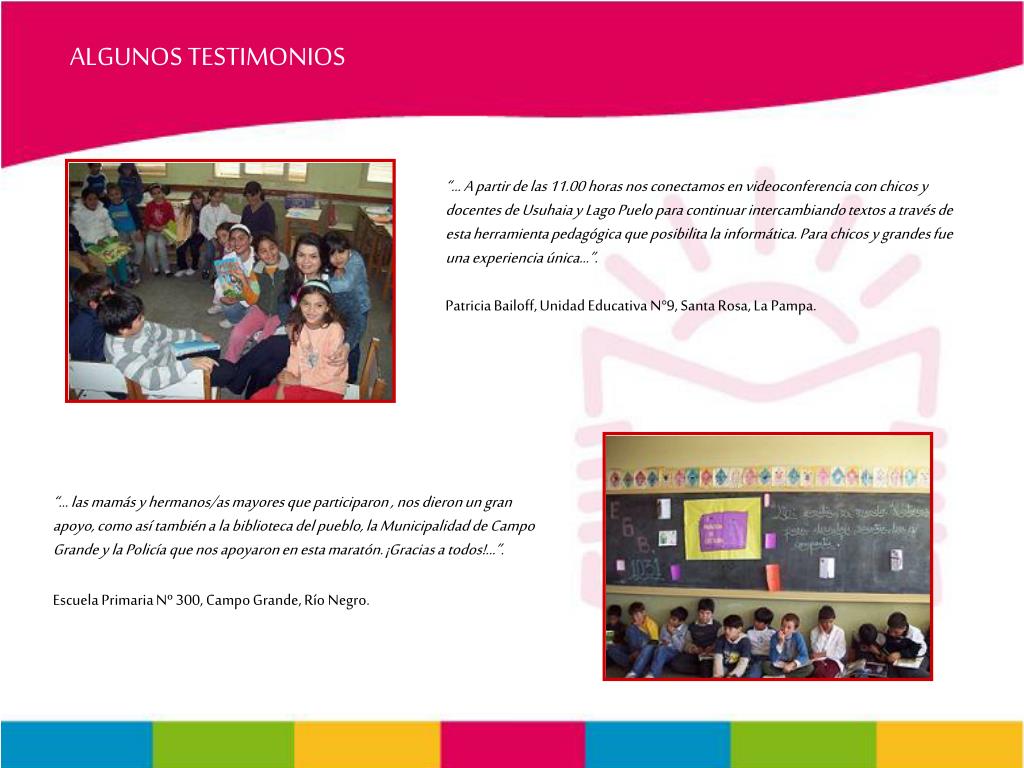 PPT - HICIERON POSIBLE LA 7.ª MARATÓN NACIONAL DE LECTURA PowerPoint ...