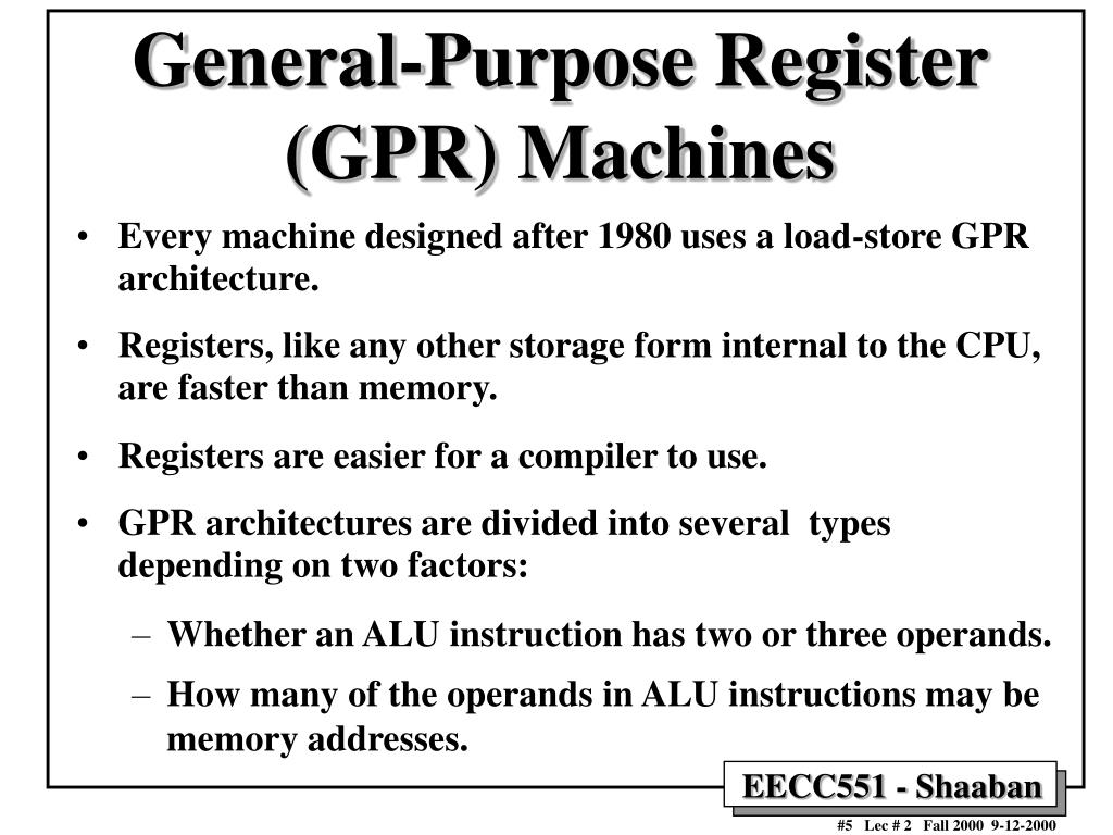 PPT - Instruction Set Architecture (ISA) PowerPoint Presentation, free ...